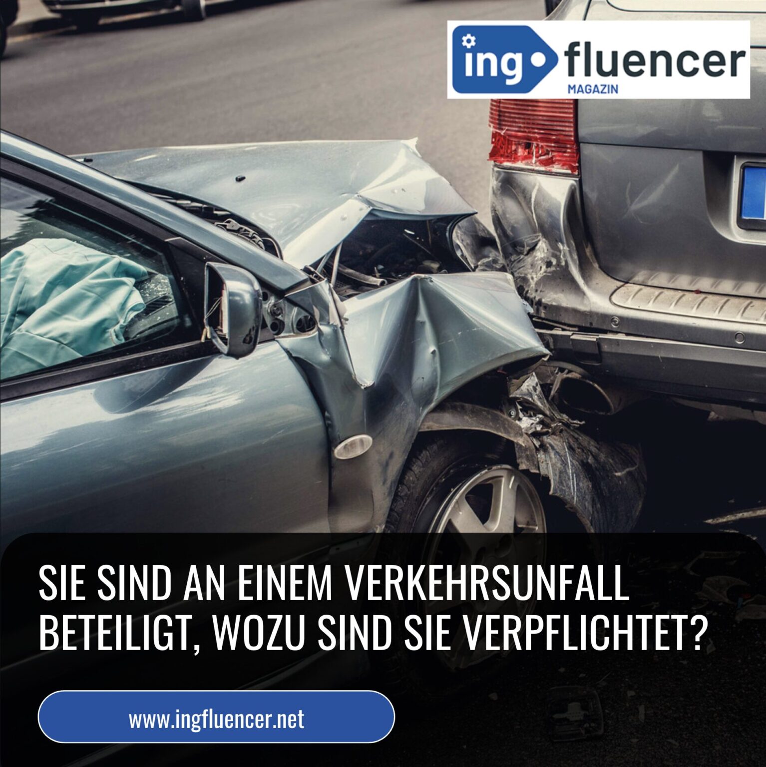 Sie sind an einem Verkehrsunfall beteiligt, wozu sind Sie verpflichtet?