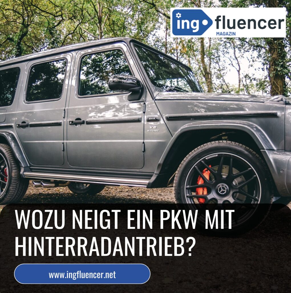 Postwozu Neigt Ein Pkw Mit Hinterradantrieb
